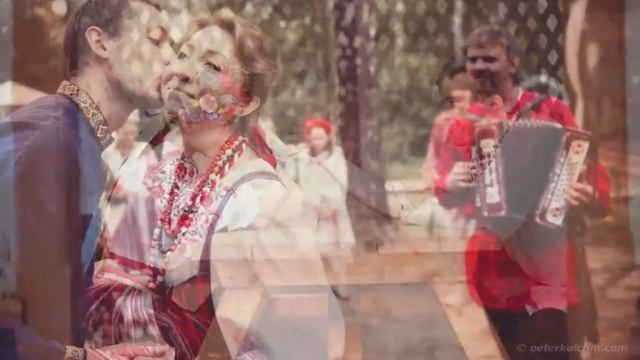 10 кадров: Свадьба Ивана и Алины. Музыка - Измайловская слобода "Давай с тобой, милый..."