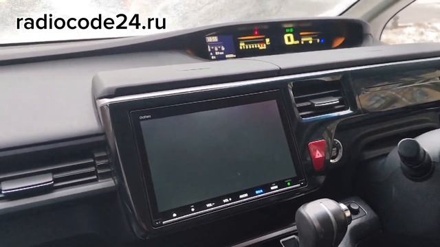 Код магнитолы Honda Stepwgn фирмы Gathers VXM-207VFNi