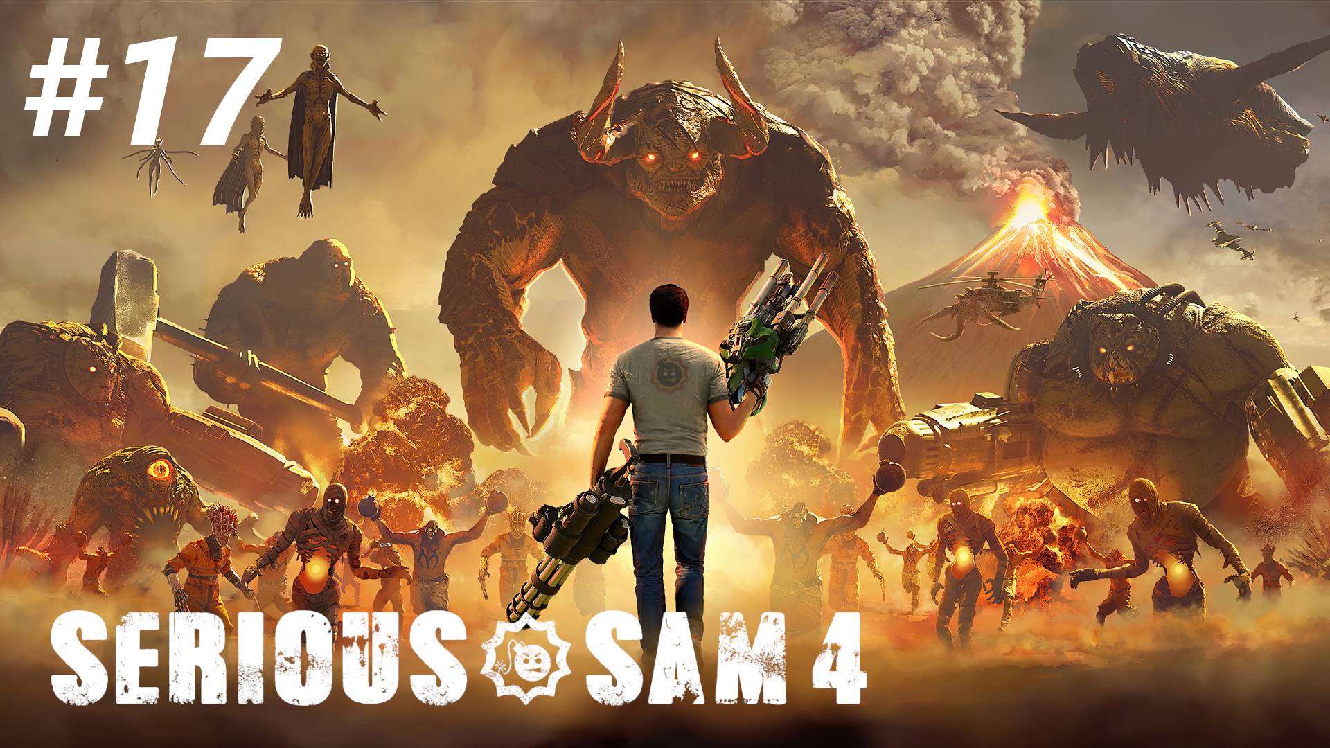 Serious Sam 4 Прохождение Без Комментариев, Русская Озвучка #17: Жребий Брошен [2/3] | Крутой Сэм 4