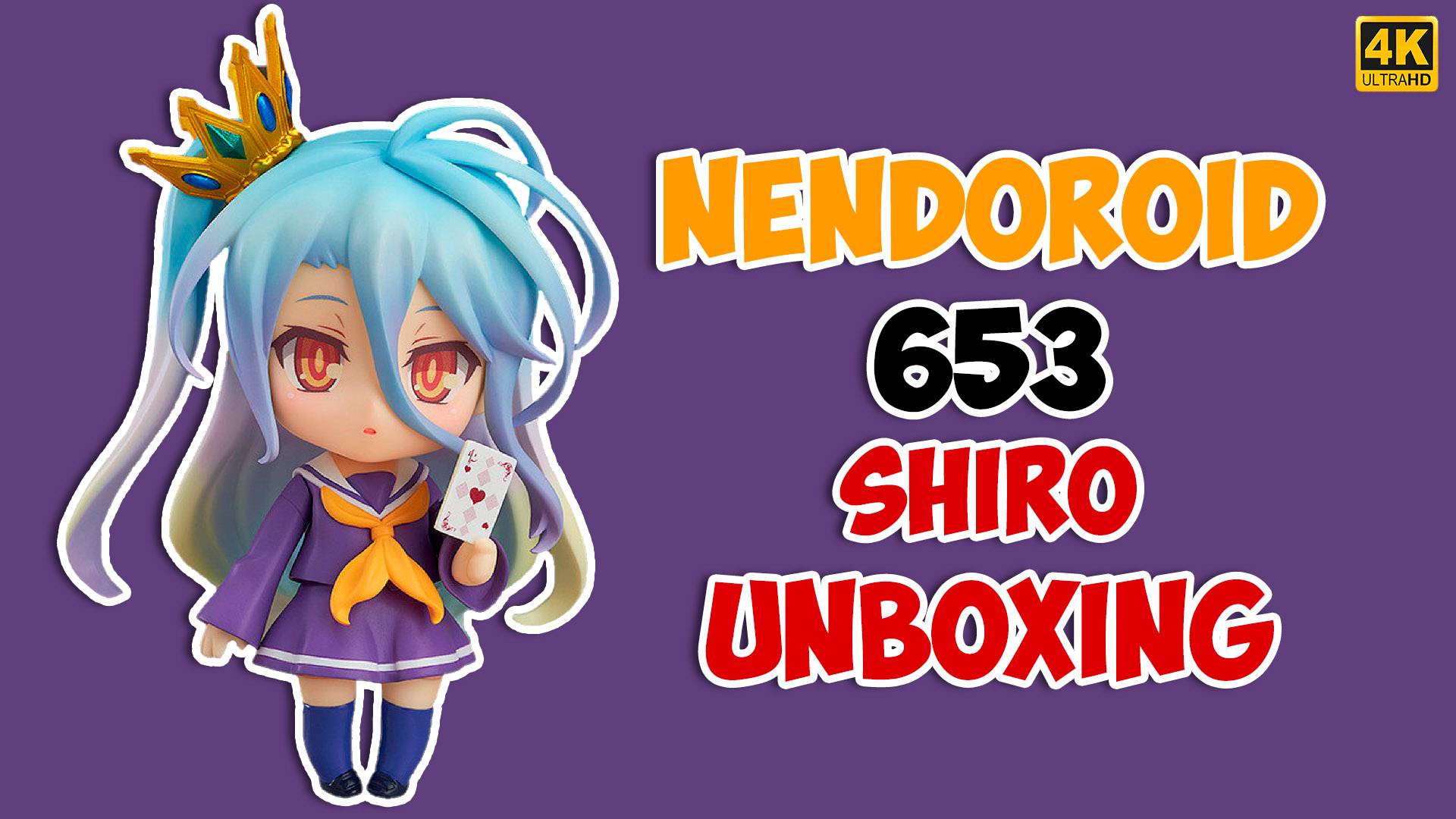 Nendoroid Shiro 653: Быстрая распаковка на аниме фигурки.