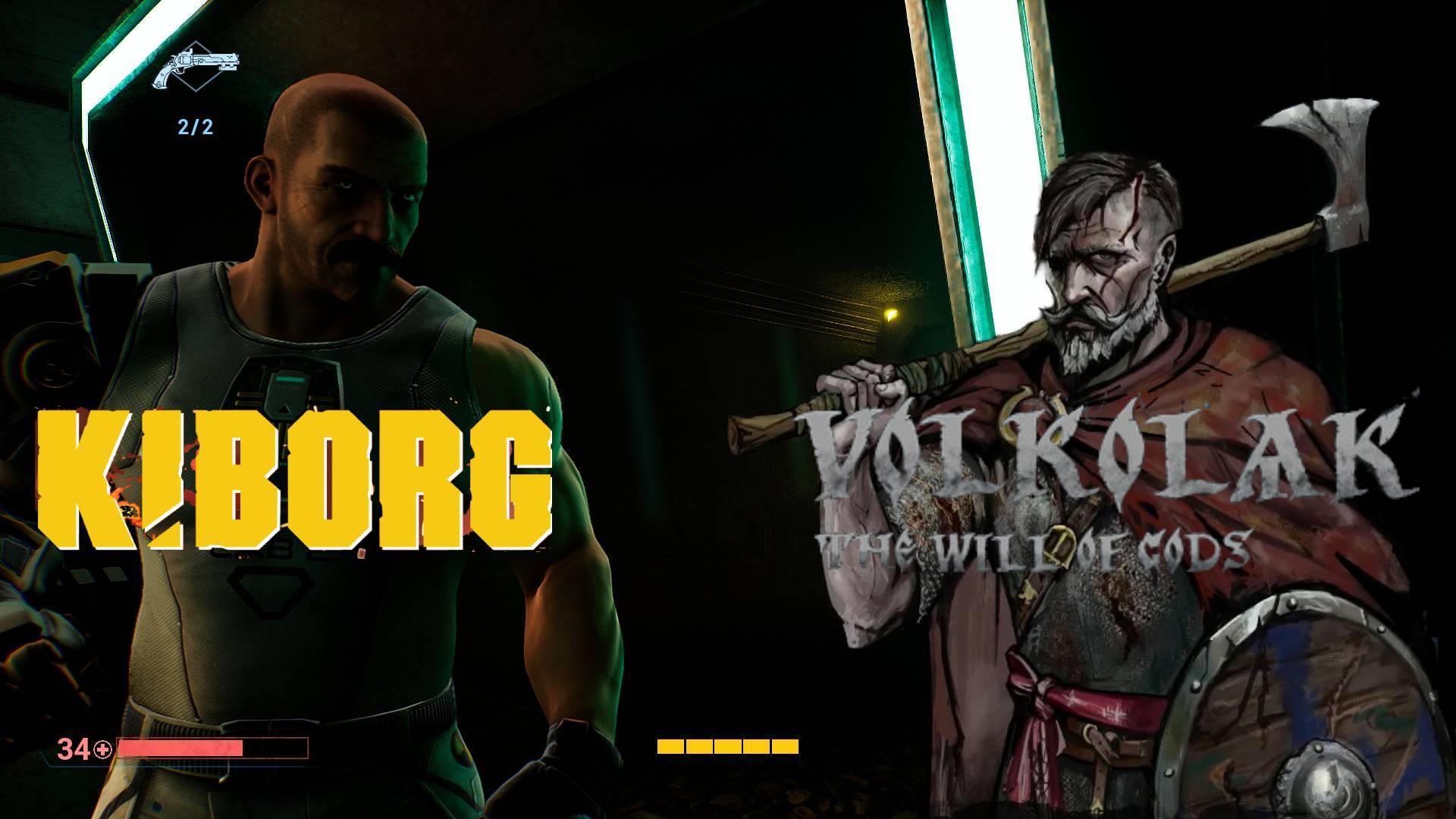 ИГРАЕМ В ДЕМО KIBORG & Volkolak: The Will of Gods НА СТРИМЕ.