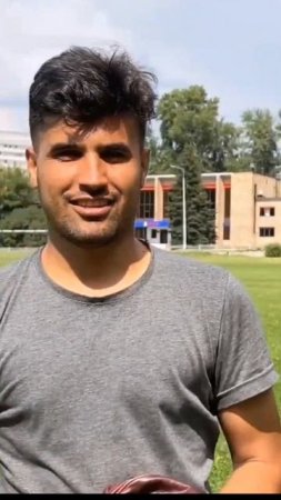 The hero of the ICC Victory is Sohail Khan/Cricket match in the center of Moscow, CSKA field