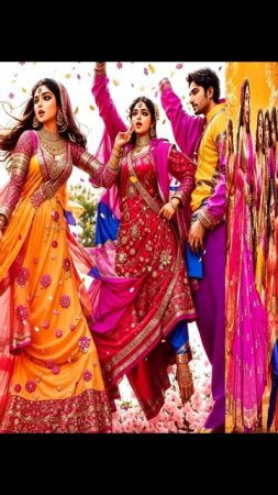 Болливуд глазами искусственного интеллекта #AI #bollywood #bollywoodcinema