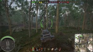 WoT on PS4 - Double Acetanker in first Game with the Gift-Tank Blitzen