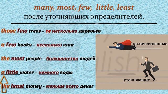 Определители. Часть 3. Роль предлога of в примирении определителей