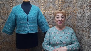 Жакетик- реглан "Неженка". Мастер-класс по вязанию крючком от О.С. Литвиной.