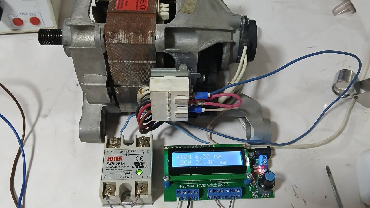 Регулировка скорости коллекторного двигателя. Часть 2.