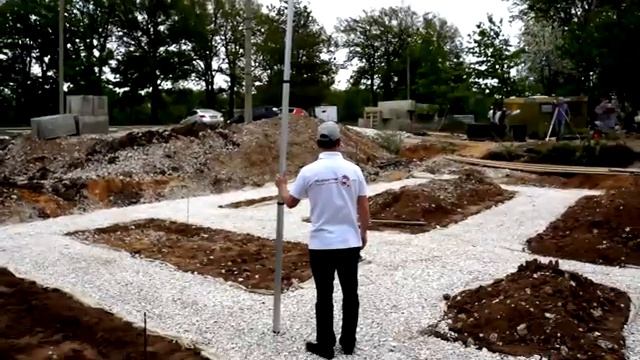 Подготовка основания под фундамент. 2 серия фильма "Дом из газобетона за сезон"