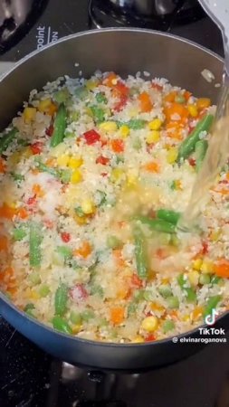 рис с овощами