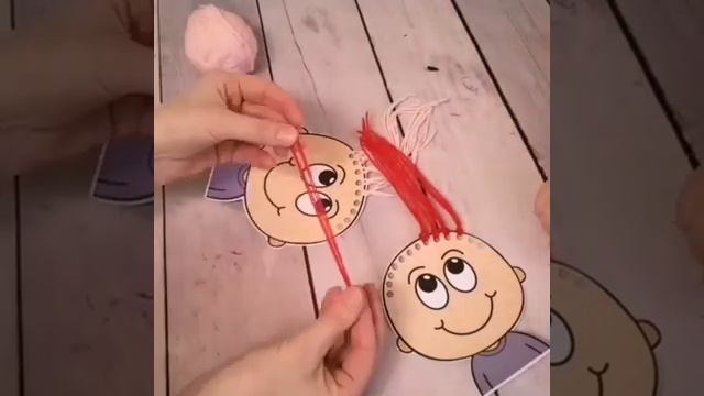 Развивающая игра "Парикмахер"