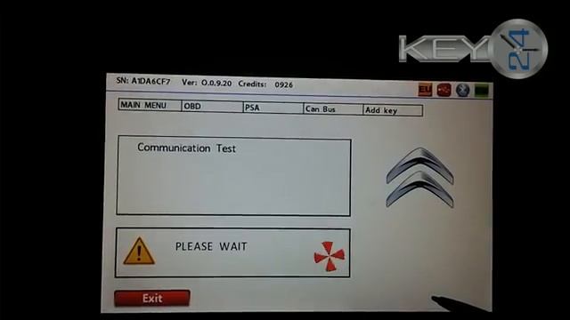 Zed-FULL - OBD - Citroen C4 2010 год (программирование ключа)