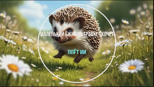 Поёт нейросеть - Маленький ёжик по травке скОчет