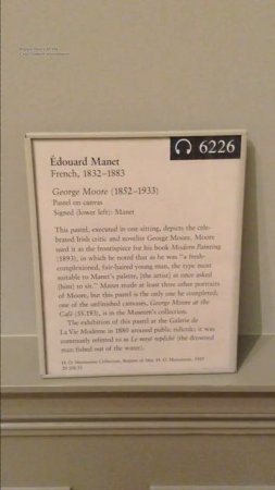 Эдуард Мане, Портрет Джорджа Мура. Édouard Manet, George Moore/