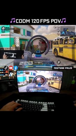 COD Mobile 120 FPS POV ASMR🎵 #callofdutymobile #shorts #pov #asmr