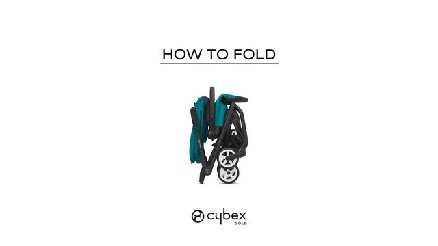 Как сложить коляску Eezy S Twist 2 и Eezy S Twist+2 CYBEX