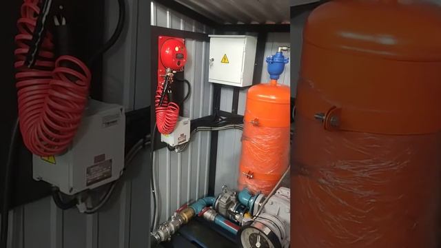 Скоростной реверсный узел перекачки топлива с газоотделением на 20 кубов в час.
