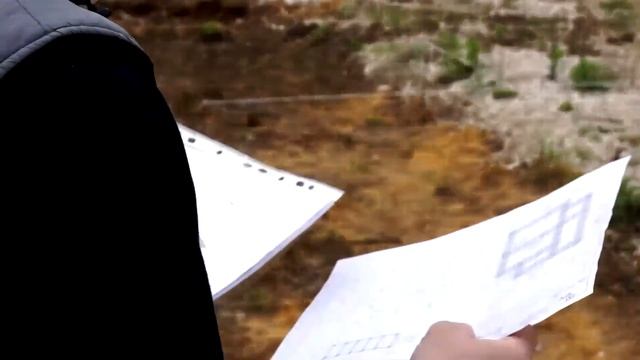 Расположение дома на участке. 1 серия фильма "Дом из газобетона за сезон"