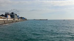 Лазаревское 2 марта 2025. Море.