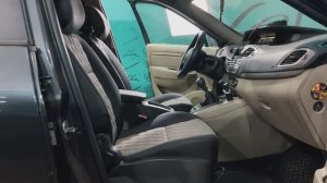 Перетяжка салона автомобиля Renault Scenic Limited Edition Аврора