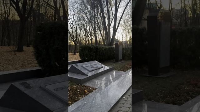 В братской могиле в Лошицком парке захоронены солдаты Советской Армии, партизаны и жители