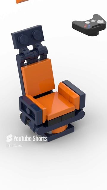 Как построить игровое кресло из LEGO. #shorts #tutorial #lego #armchair #bricklady