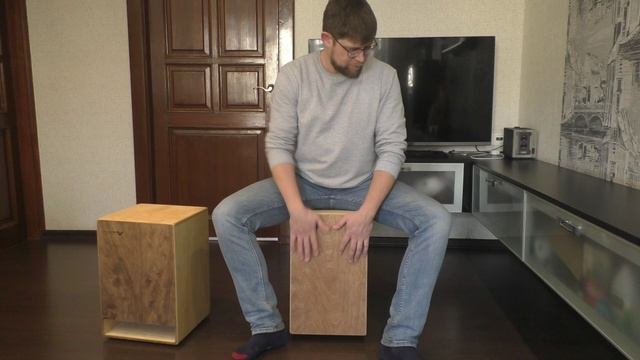 Кахон Фламенко с гитарными струнами!