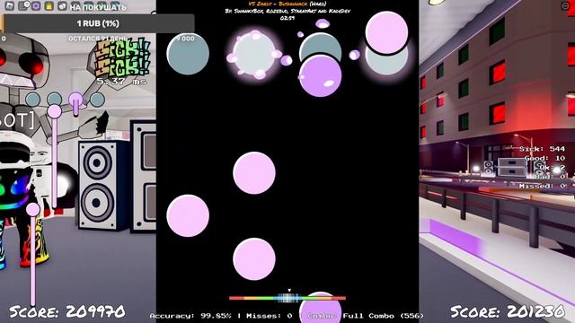 Funky Friday (Roblox) Bushwack 100% 10 Misses