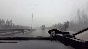 Из Пушкино в Коломну через ЦКАД и по новой участке трассы М5