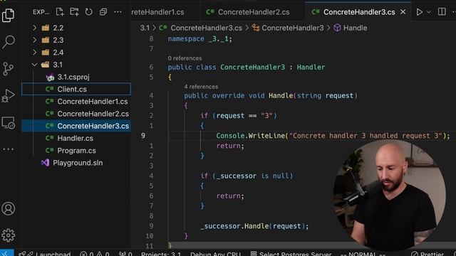 Dometrain - Design Patterns in C# Chain of Responsibility 2024