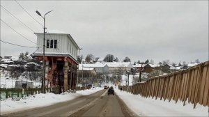 Новогодняя автопрогулка по Лысьве. Гора, Заболотная, Болотинский и Ярославский пруды (2.01.2025).