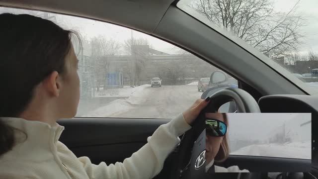 Поездка по маршруту “Эльдорадо”. Подготовка к экзамену в ГАИ. Параллельная парковка и разворот