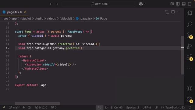 15. Video form