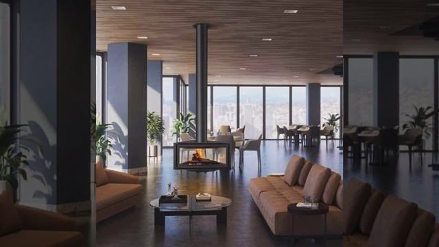 Дизайнерский камин подвесной Rocal Born