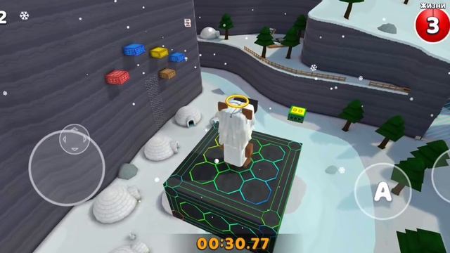 ПРОХОЖУ МИССИЮ ПАРКУР В СНЕЖНОЙ ДОЛИНЕ В SUPER BEAR ADVENTURE🐻🐻🐻