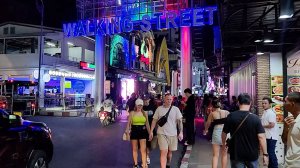 🇹🇭 ПАТТАЙЯ. WALKING STREET-1. НОЧНЫЕ ПРОГУЛКИ. ПОДСМОТРЕННЫЕ СЦЕНЫ.