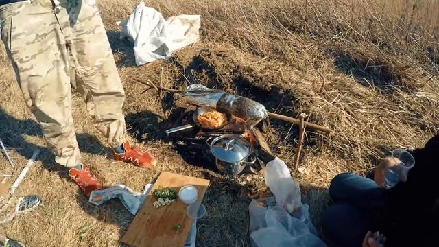 Цыплята на вертеле / Суп с грибами и говядиной - TIMELAPSE