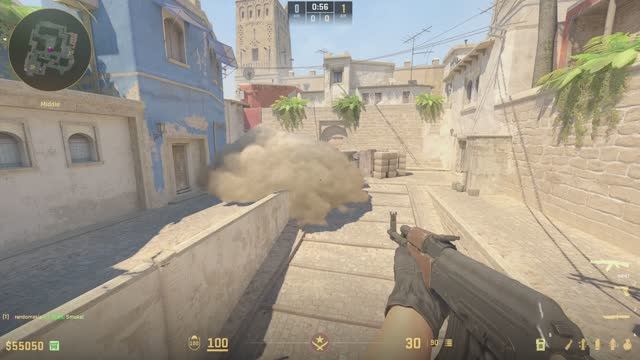 [cs2]-[mirage]-[дым]-[с-ти-спавна-на-топ-мид]