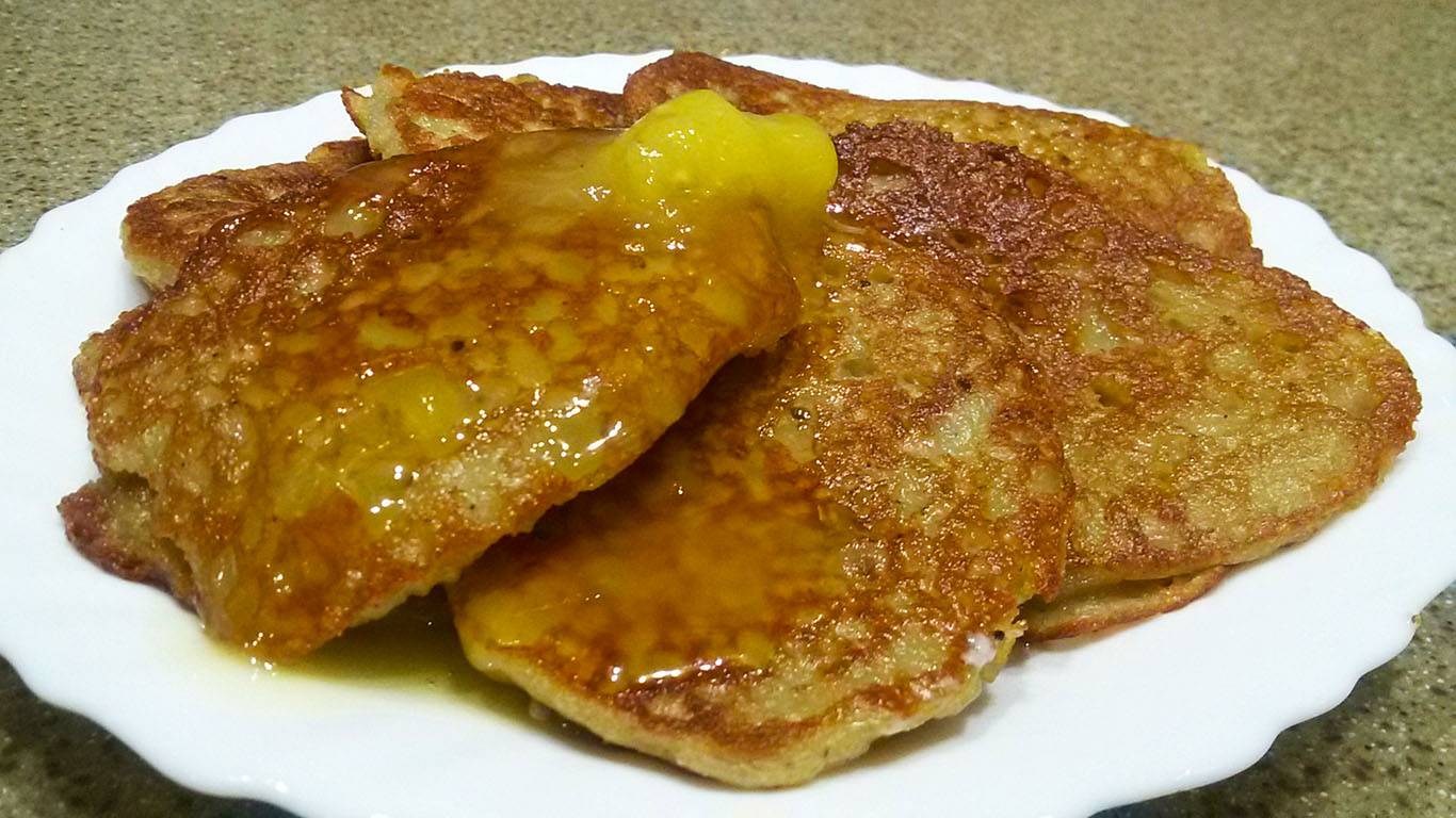 Классический рецепт драников (дерунов). Традиционное блюдо белорусской кухни.