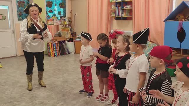 Пиратская вечеринка в садике