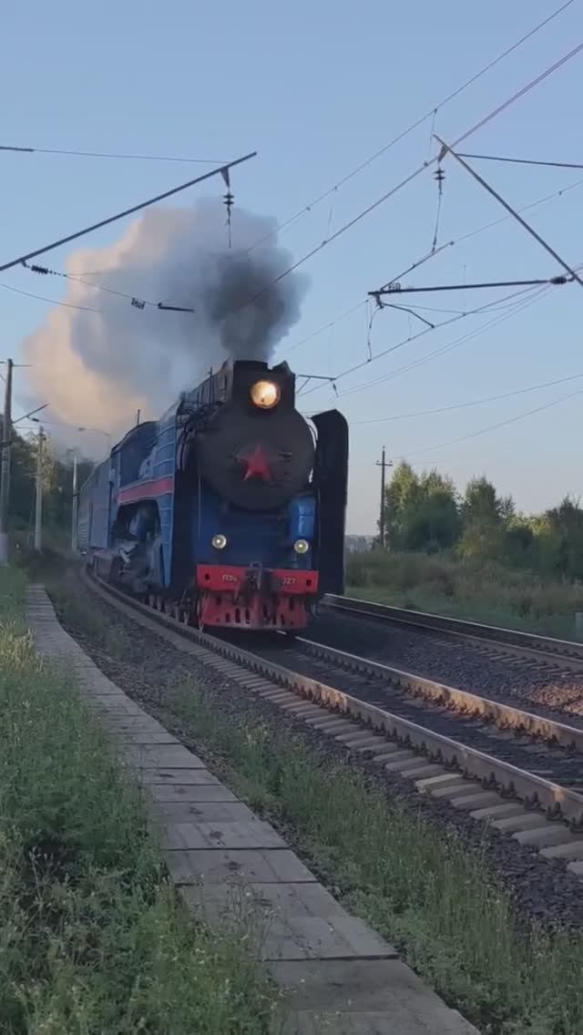 Гудок паровоза П36-0027?