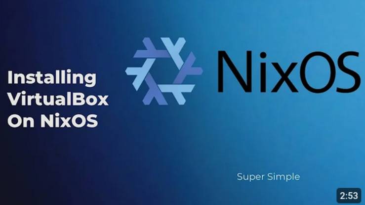 Install VirtualBox On NixOS