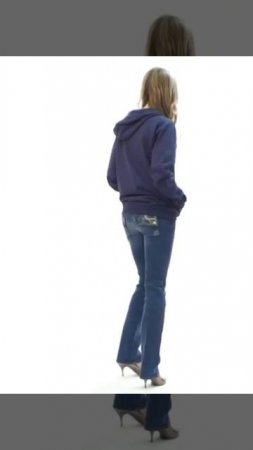 sweatshirt zip bleu marine à capuche French Regular femme