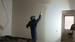 Безвоздушная покраска. Проявочный слой Dulux Bindo 7