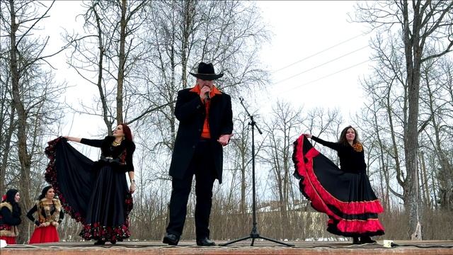 СИНЯЯ ВЕЧНОСТЬ 💃🏿. ПЕВЕЦ Е. БЕРЛИН  И КОЛЛЕКТИВ ЦЫГАНСКОГО ТАНЦА "ЭКСПРОМТ". ШОУ БАЛЕТ. #АНСАМБЛЬ