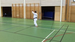 Kagawa-shihan demonstrates kata Nijushiho