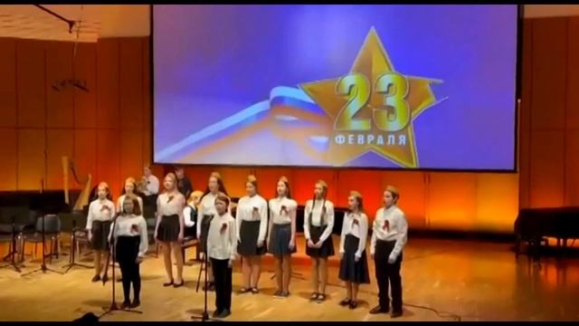 "Победу одержит российский солдат". Исп. детский хор. Сл. - Игорь Витюк. Муз. - Владимир Храпков