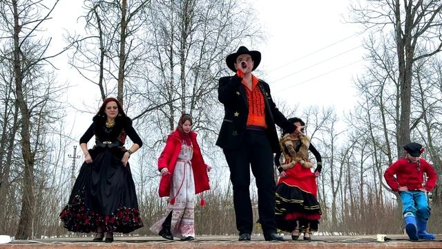КАЛИНКА-МАЛИНКА. РУССКИЕ #ПЕСНИ И #ТАНЦЫ💃🏿. ПЕВЕЦ Е.БЕРЛИН И КОЛЛЕКТИВ ТАНЦА "ЭКСПРОМТ". #АНСАМБЛЬ