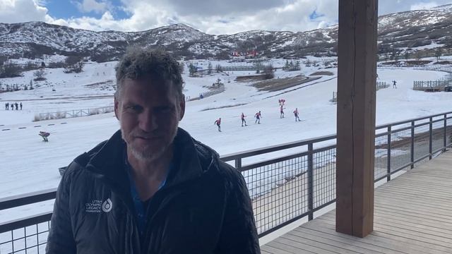 Luke Bodensteiner, SoHo/Utah 2034 Manager, at Biathlon World Cup. Video ...