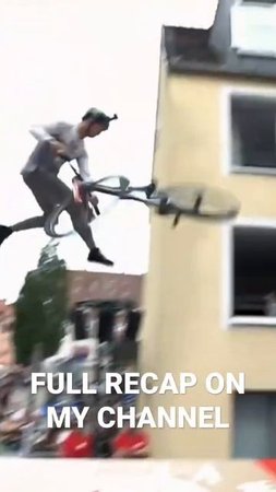 120.000 PEOPLE CROWD! (Full video in profile) #mountainbike #slopestyle