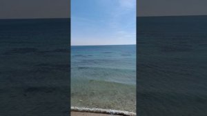 Обзор спуска к пляжу в локации земельных участков Республика Крым, Черноморский район, Лазурное.